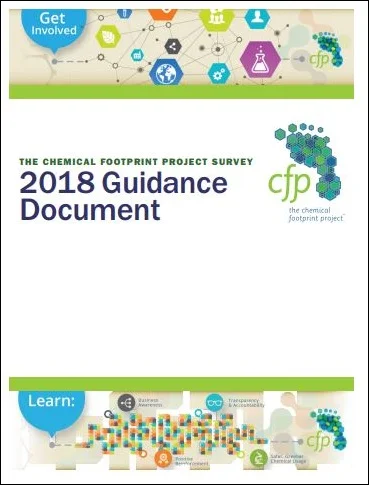 Updated Chemical Footprint Project Survey Guidance | Resources